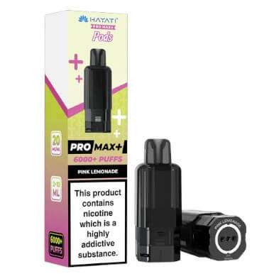 Hayati Pro Max+ Pods Pink Lemonade – Vape Local