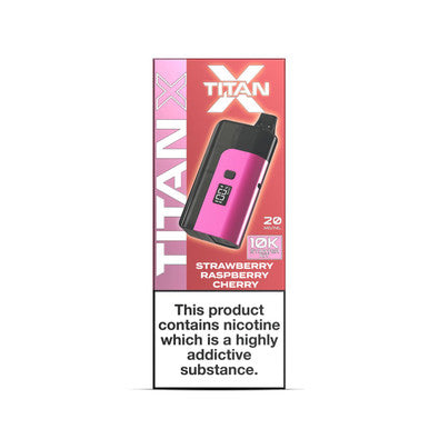 Titan X Starter Kit 20mg Strawberry Raspberry Cherry – VLTradeApp
